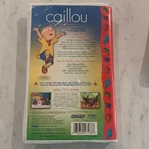 Caillou Family Collection Vhs